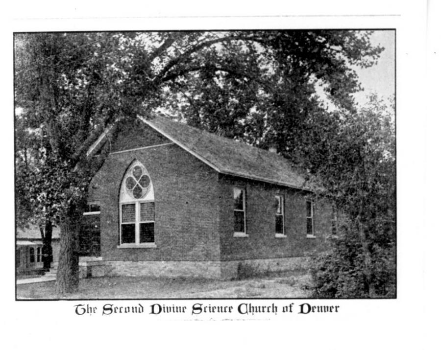 Second Divine Science Church of Denver (3929 W. 38th Ave) in which ...